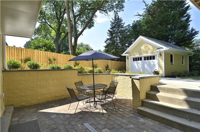Edgefield Patio Walk-out Basement - Traditional - Patio - DC Metro - by ...