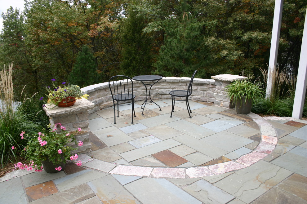 Edina Back Yard Project-2007 MNLA Design Award - Traditional - Patio ...
