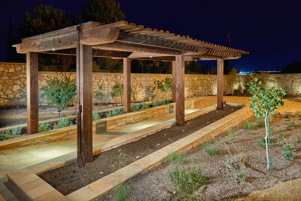 El Paso Meditation Garden - Traditional - Patio - Other - by GO Designs ...