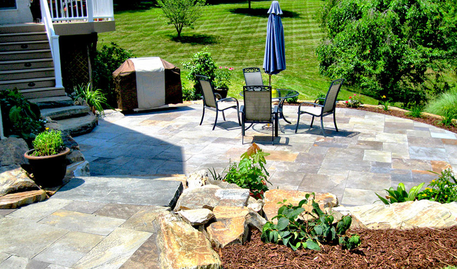 Elevated Patio - Traditional - Patio - Philadelphia - by Cider Mill ...