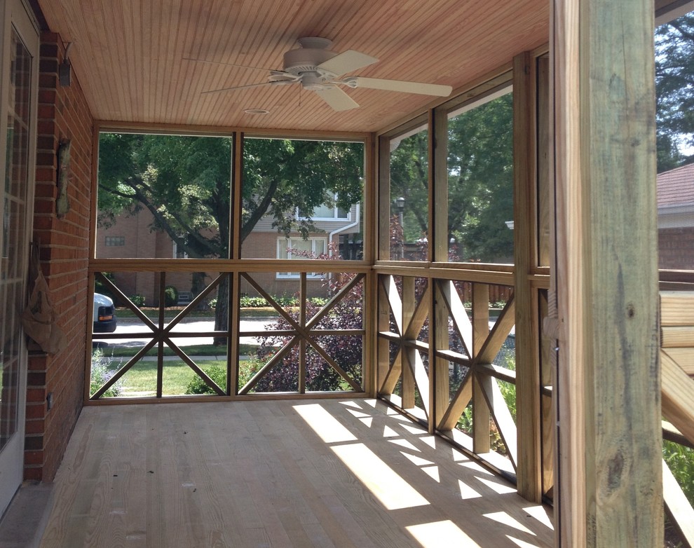 Enclosed Porch - Traditional - Patio - Chicago - by Westward Carpenter ...
