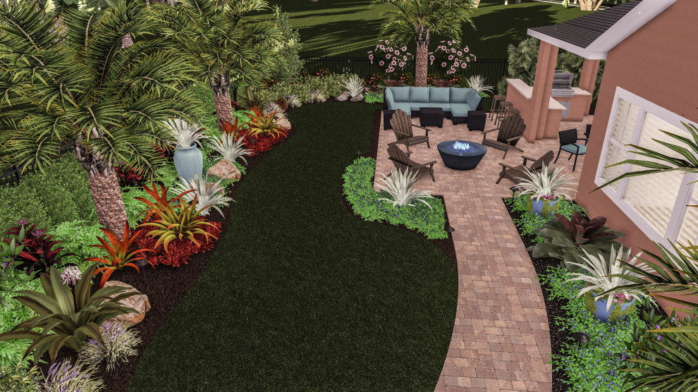 Encore at Fishhawk - Hunt Concept 2 - Tropical - Patio - Tampa - by ...