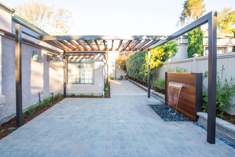 Entry Courtyard - Contemporary - Patio - San Luis Obispo - by Landwell ...