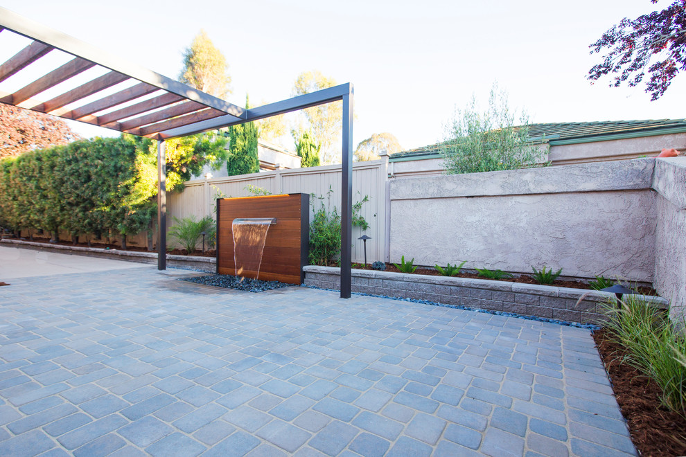 Entry Courtyard - Contemporary - Patio - San Luis Obispo - by Landwell ...