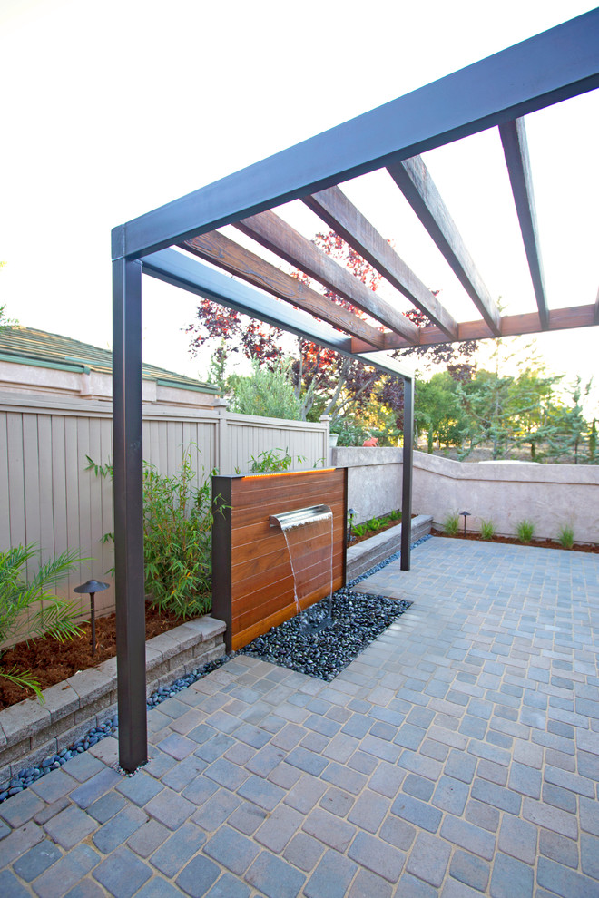 Entry Courtyard - Contemporary - Patio - San Luis Obispo - by Landwell ...