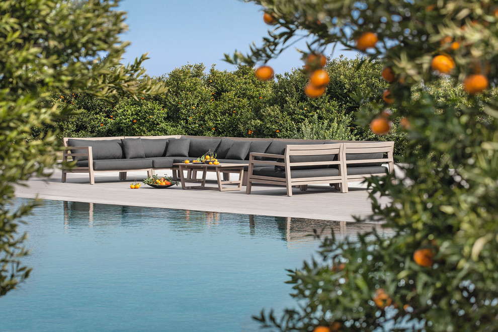 Ethimo Costes Sofa Pickled Teak - Contemporáneo - Patio - Glasgow - de ...