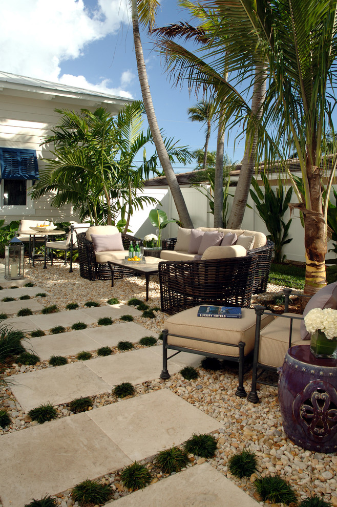 Exotic Zen Courtyard - Tropical - Patio - Miami - by Frances Herrera ...