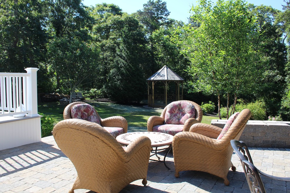 Expansive Cape Home - Traditional - Patio - Boston - by Michael Hally ...