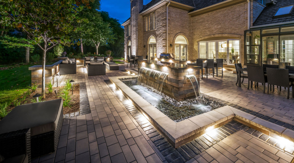 Extension of the Home - Patio & Water Feature - Contemporary - Patio ...