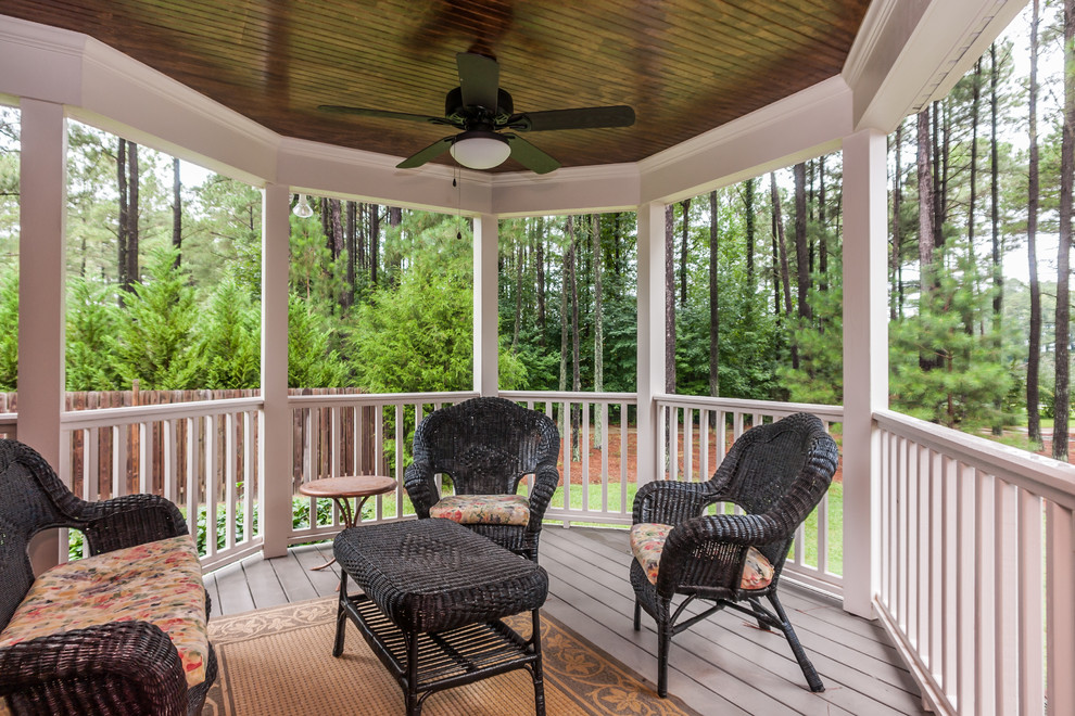 Exterior facelift - Traditional - Patio - Raleigh - by White Oak Custom ...