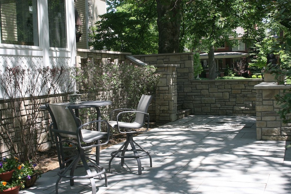 Exterior Stone for Backyard Projects - Traditional - Patio - Chicago ...