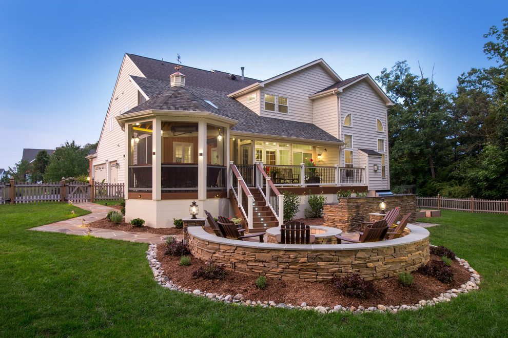 Extravagant Outdoor Living & Interior Remodel - Traditional - Patio ...