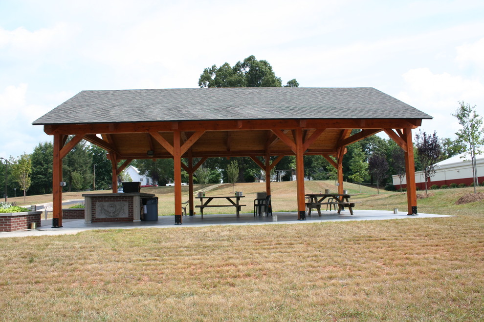 Fifth Street Pavilion - Craftsman - Patio - Charleston - by Harmony ...