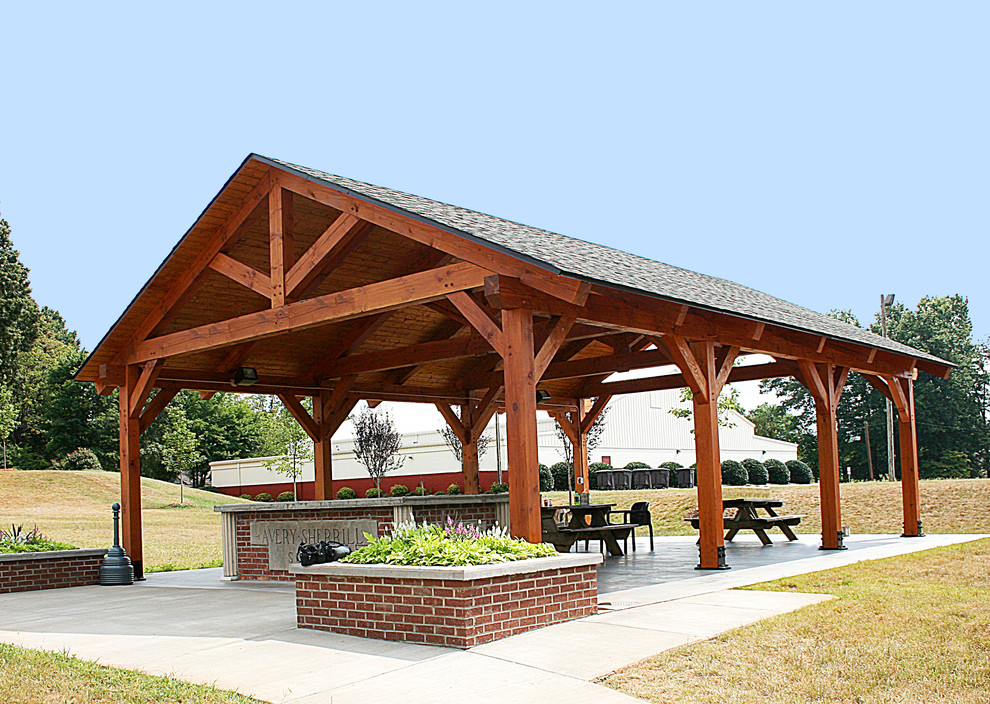 Fifth Street Pavilion - Craftsman - Patio - Charleston - by Harmony ...