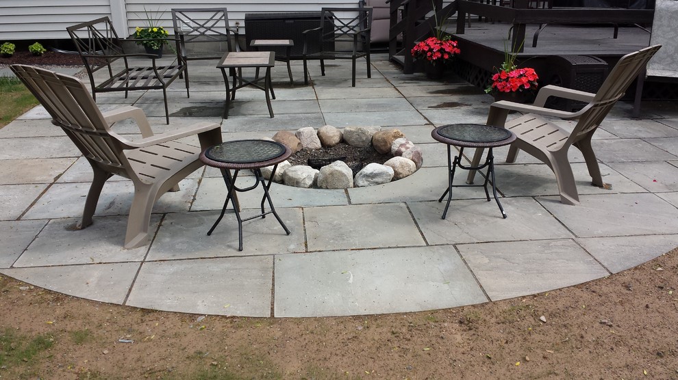 Fire Pit Ideas - Transitional - Patio - New York - by Town & Country ...