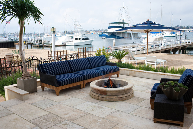 Fire Pits for the Outdoors, Mediterranean Style - Mediterranean - Patio ...