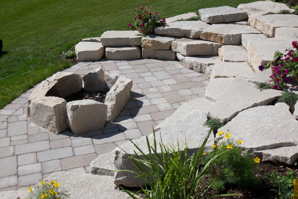 Fire Pits - Traditional - Patio - Chicago - by J.B. Brickworks, Inc ...