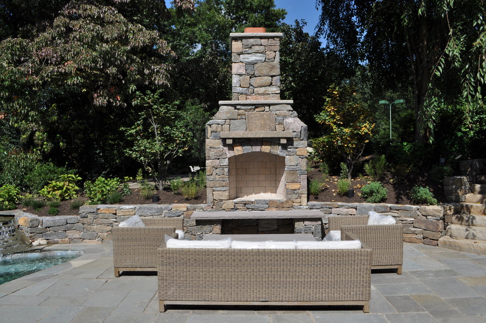 Fireplaces and Firepits - Traditional - Patio - Philadelphia - by ...