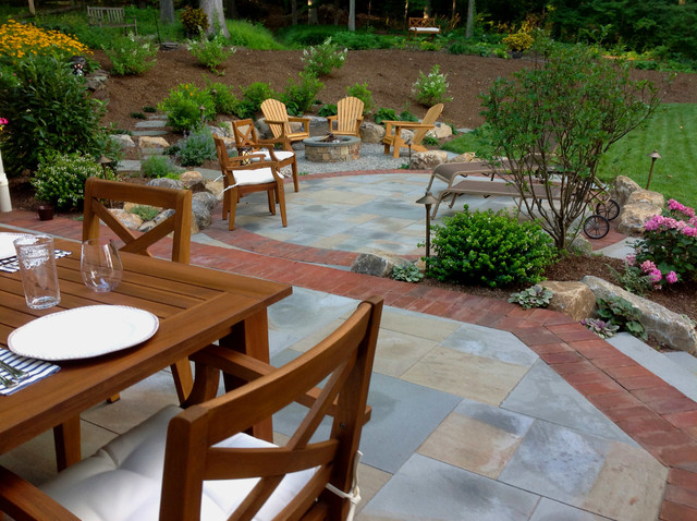 Fireside in the Forest - Traditional - Patio - Philadelphia - by ELA ...