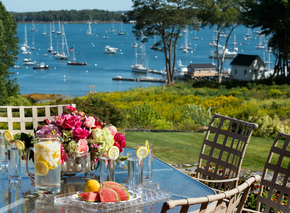 Foreside Cottage - Beach Style - Patio - Portland Maine - by Wright ...