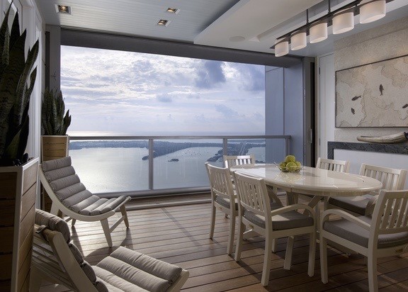 Four Seasons Penthouse 2 - Contemporary - Patio - Miami - by Shorecrest ...