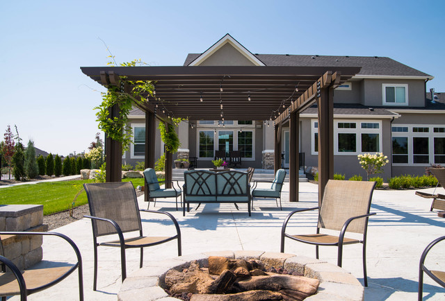 Freestanding Timber Frame - Craftsman - Patio - Boise - by ShadeWorks ...