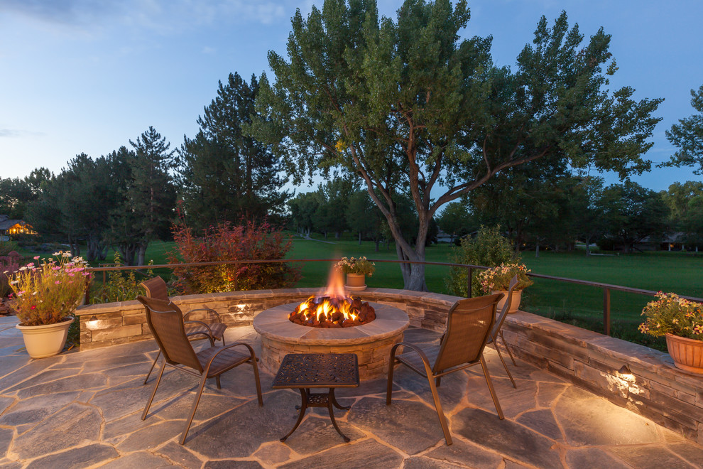 French Country Club - Traditional - Patio - Denver - by Red Pencil ...