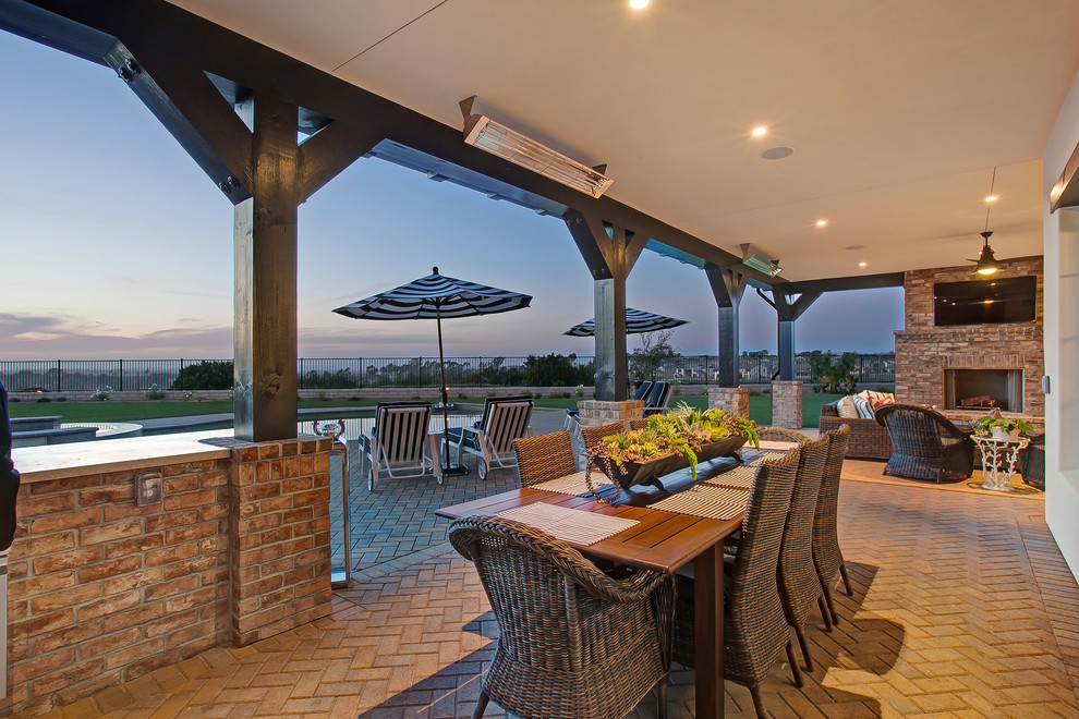 French Country - Covered Veranda Room - Patio - San Diego - by ...