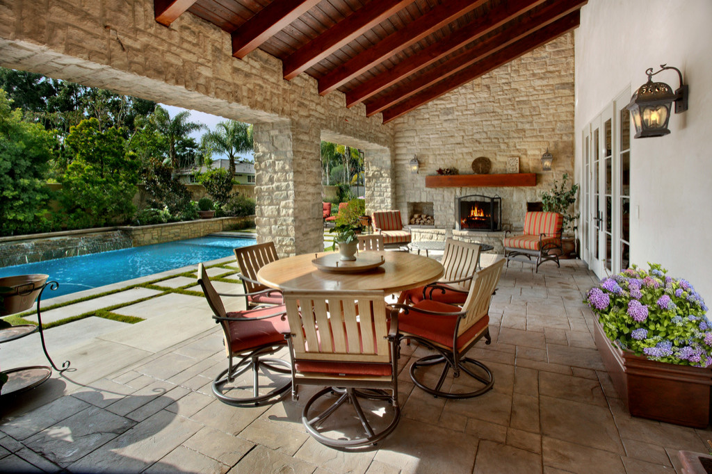 French Country Patio Panels