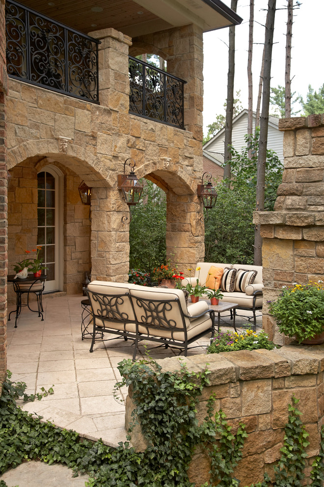 French Country - French Country - Patio - Detroit - by LUXE Homes ...