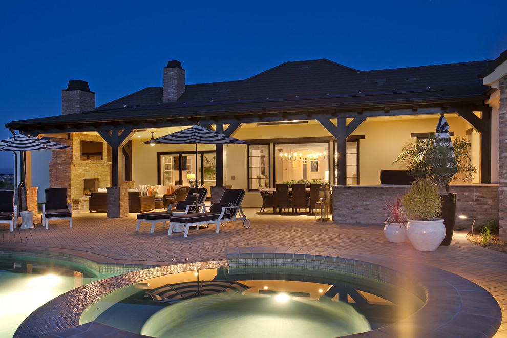 French Country - Outdoor Grand Veranda - Patio - San Diego - by ...