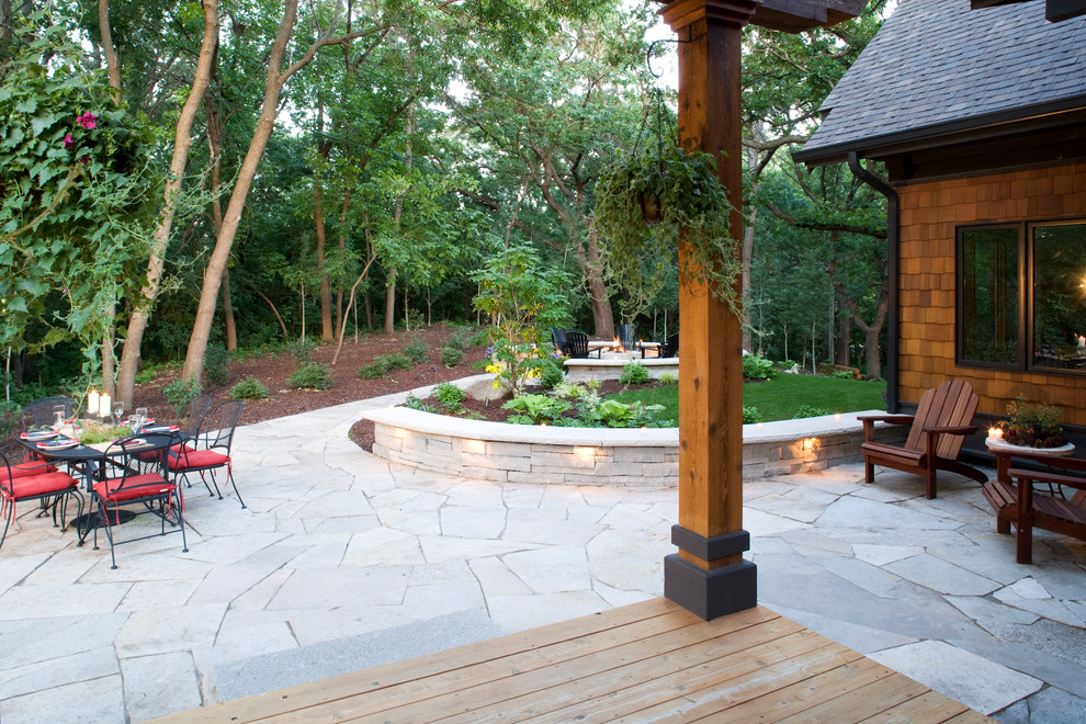 Front Entry Deck - Northwoods Magic - Montagne - Terrasse et Patio ...