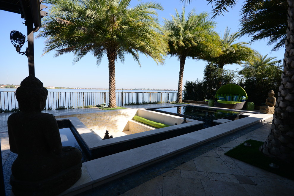 Full Patio Project in Miramar - Contemporary - Patio - Miami - by ...