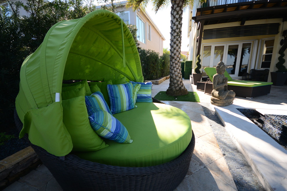 Full Patio Project in Miramar - Contemporary - Patio - Miami - by ...