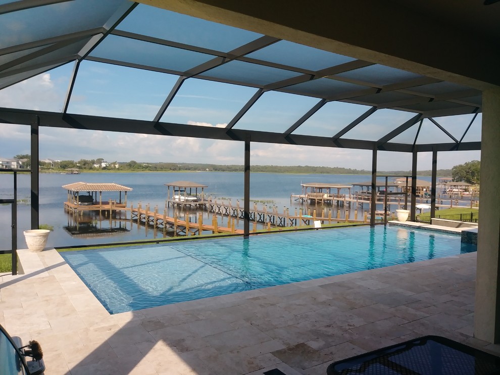 Full view picture window on screen enclsoure - Pool - Orlando - by Blue ...