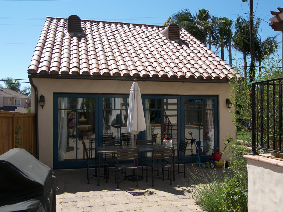 garage conversion - Traditional - Patio - Los Angeles - by Basix ...
