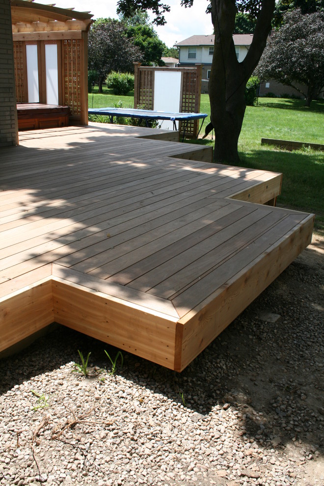 Garden Decks - Traditional - Patio - Toronto - by JWS Woodworking and ...