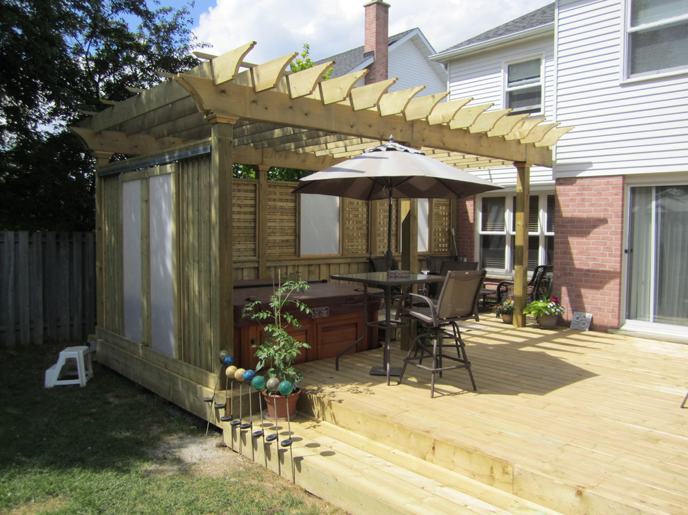 Garden Decks - Traditional - Patio - Toronto - by JWS Woodworking and ...