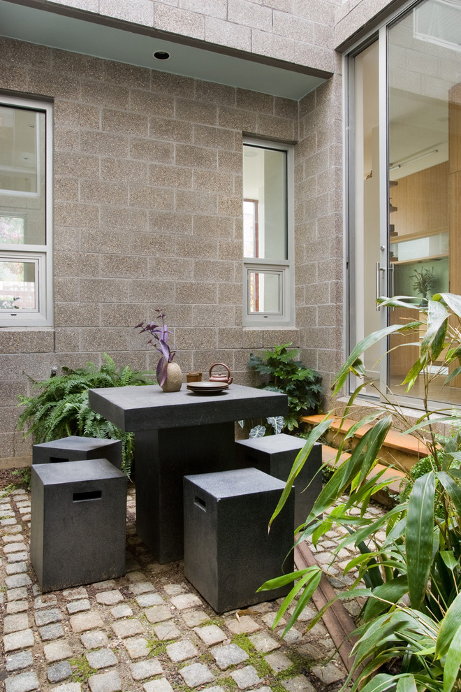 garden interior courtyard - Contemporary - Patio - Birmingham - by ...