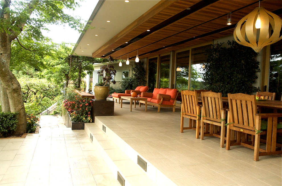 GARDEN VIEW TERRACE - Contemporary - Patio - Seattle - by Suzanne Zahr ...
