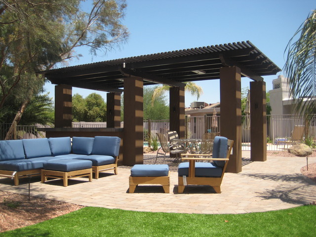 Gazebos & Ramadas - Traditional - Patio - Phoenix - by Alexon Design ...