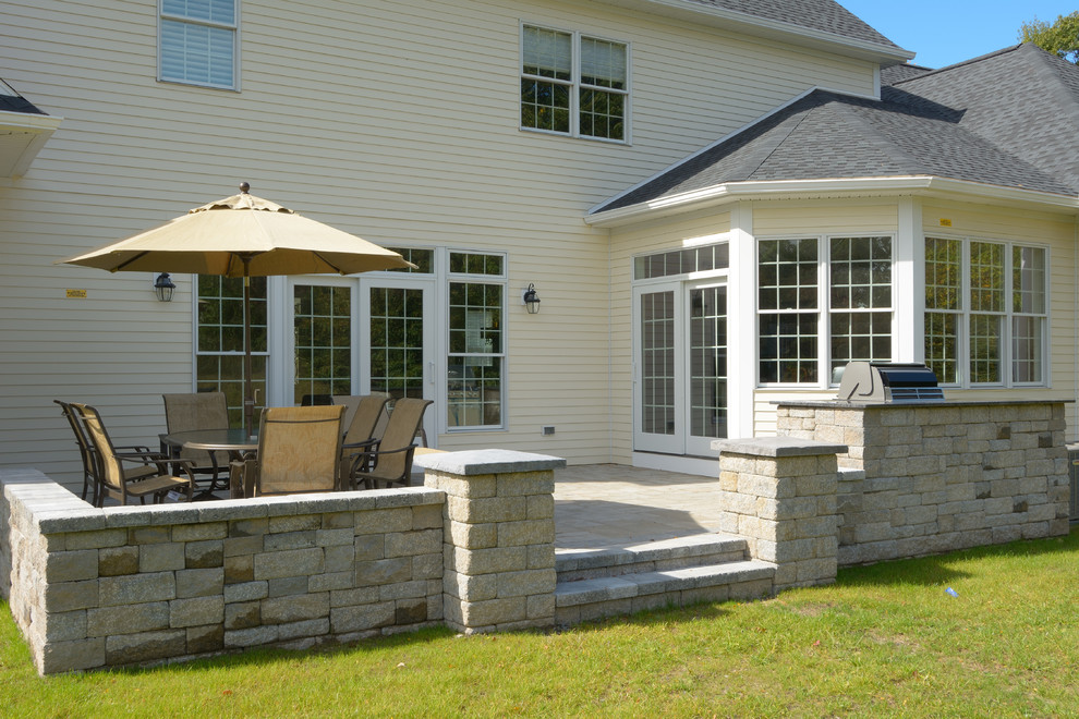 Georgian Colonial - Traditional - Patio - Boston - by Laplante ...