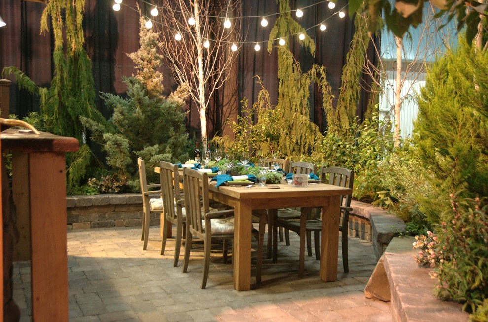 Gold Medal winning Show Garden - Traditional - Patio - Portland - by ...