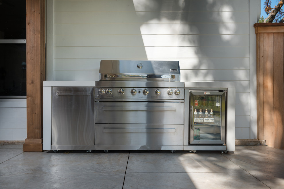 Golf Course view Roof Extension - Modern - Patio - Dallas - by ...