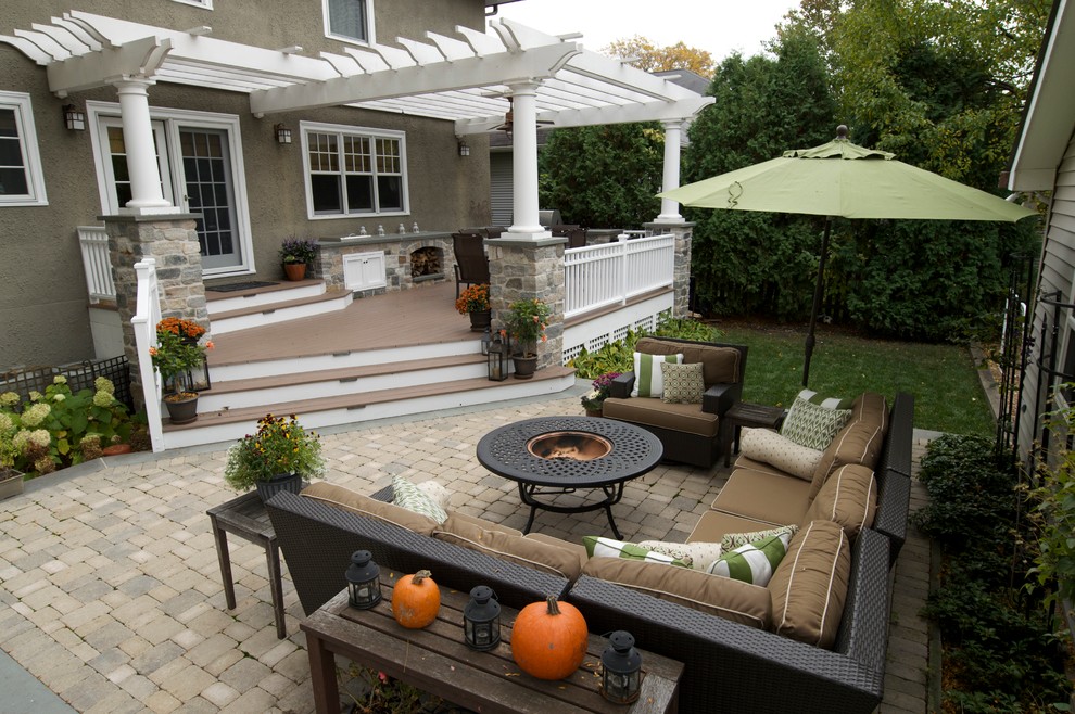 Grand Addition - Transitional - Patio - Chicago - by O'Brien Landscape ...