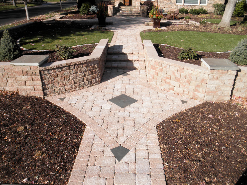 Grand front entry - Traditional - Patio - Minneapolis - by Signature ...