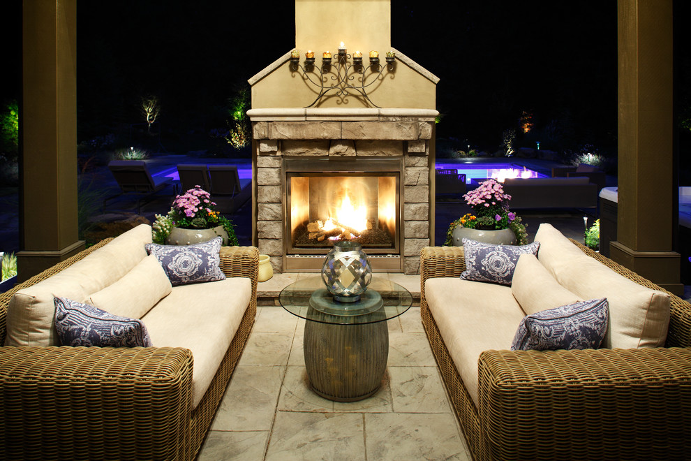 Grand Ridge Backyard Resort + Pool - Contemporary - Patio - Seattle ...