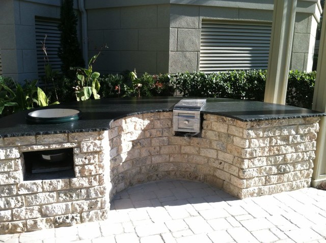 Granite - Chiseled Edge - Rustic - Patio - Atlanta - by StoneWorks, Inc ...