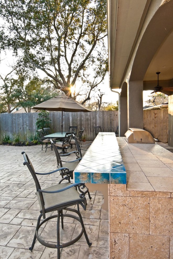 Great Outdoor Spaces - Mediterranean - Patio - Houston - by JMC Designs llc | Houzz