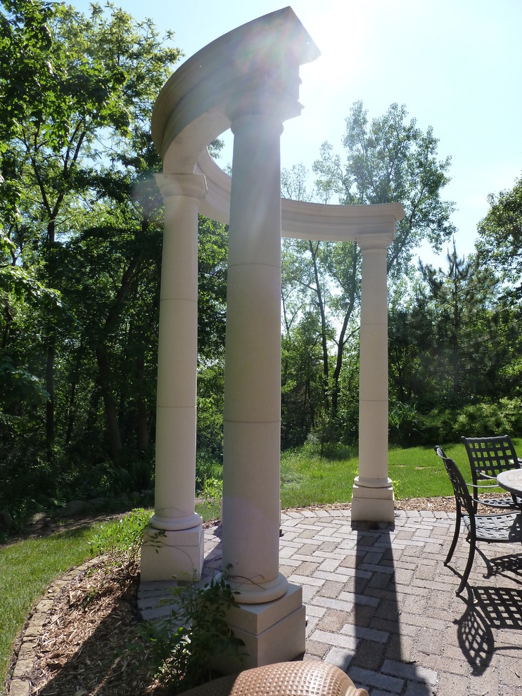 Greek Column Arbor - Patio - Minneapolis - by The Professional ...